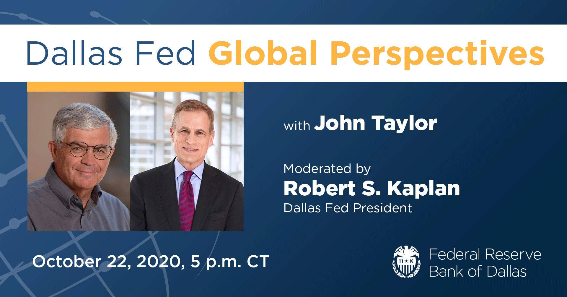 Global Perspectives with John B. Taylor - Dallasfed.org